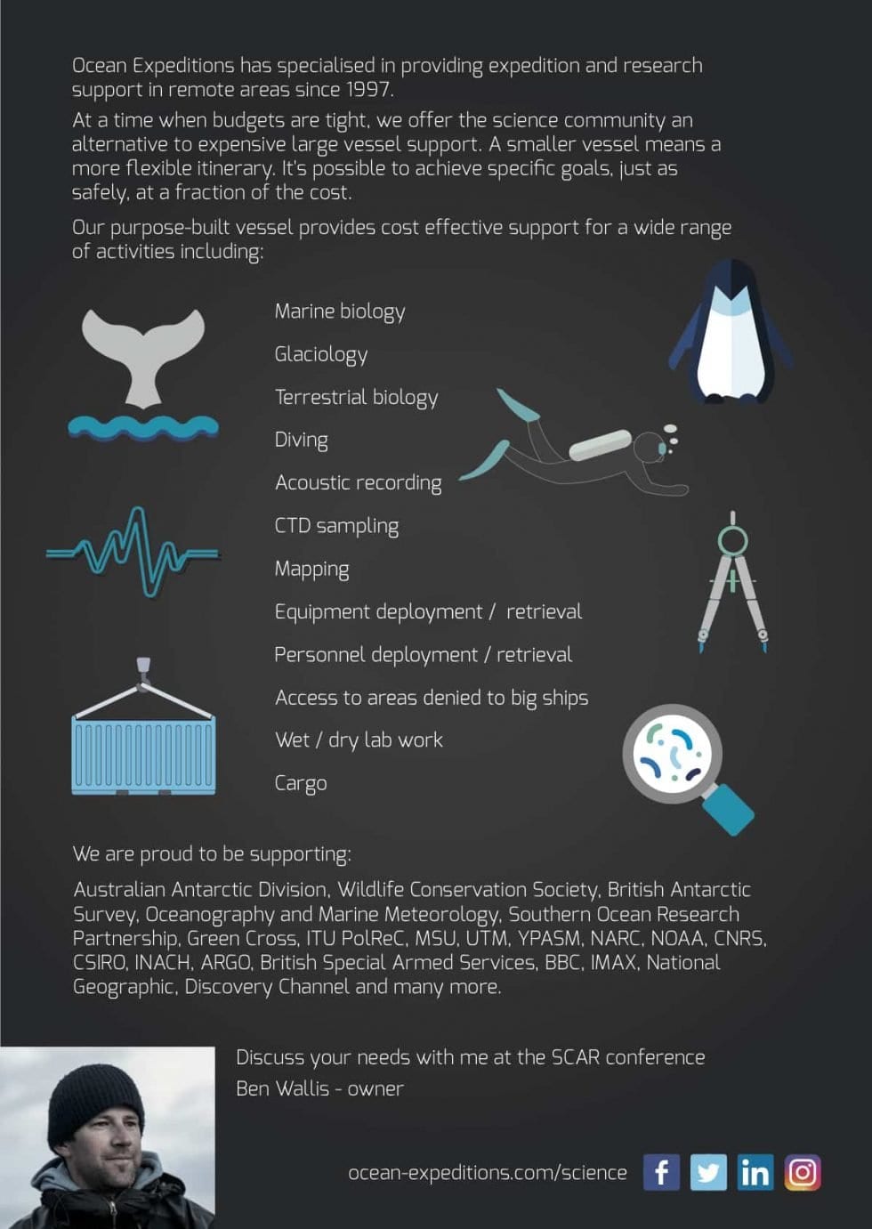 Scientific Expeditions Research Vessel | Ocean Expeditions